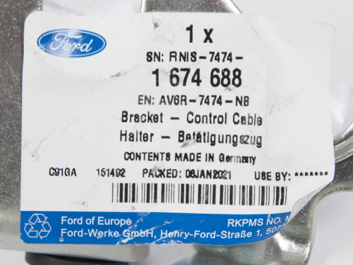 WSPORNIK UCHWYT LINKI ZMIANY BIEGÓW KUGA FOCUS_ 1674688 _ AV6R-7474-NB ...