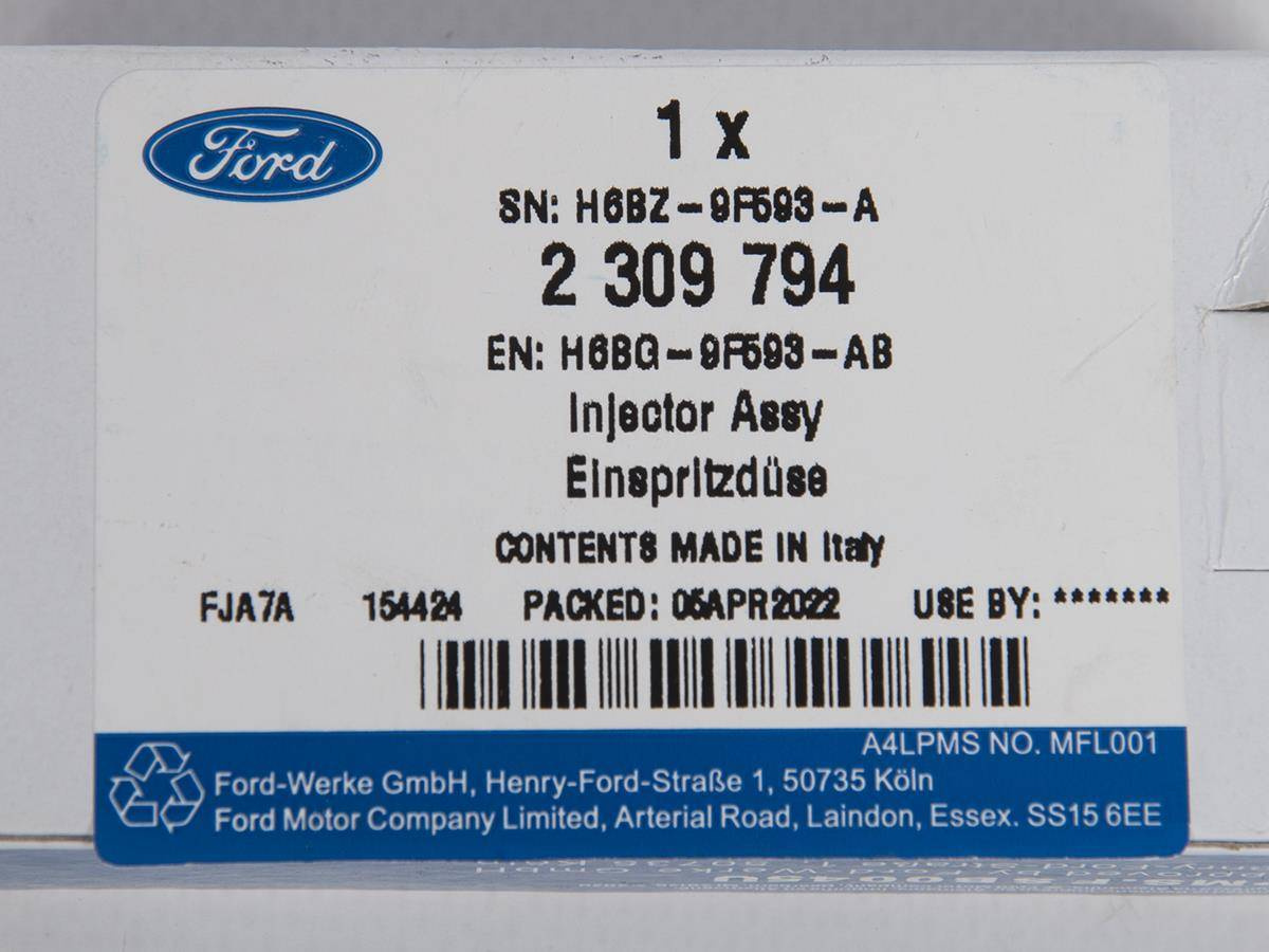 WTRYSKIWACZ PALIWA FOCUS 18- / 1.0 EB _ 2309794 _ H6BG-9F593-AB _ GTU ...