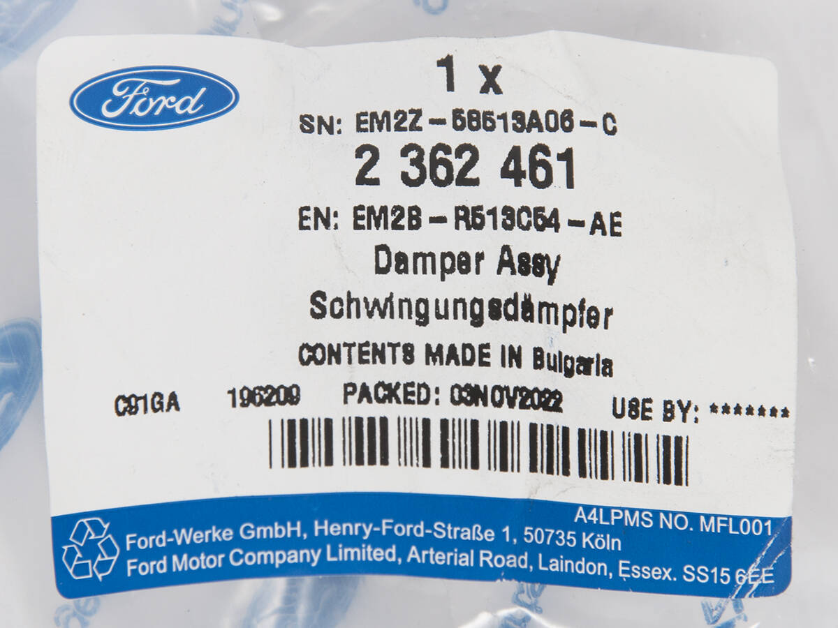 ZACISK LISTWY DACHU S-MAX/GALAXY 19- _ 2362461 _ EM2B-R513C54-AE | 2019 ...