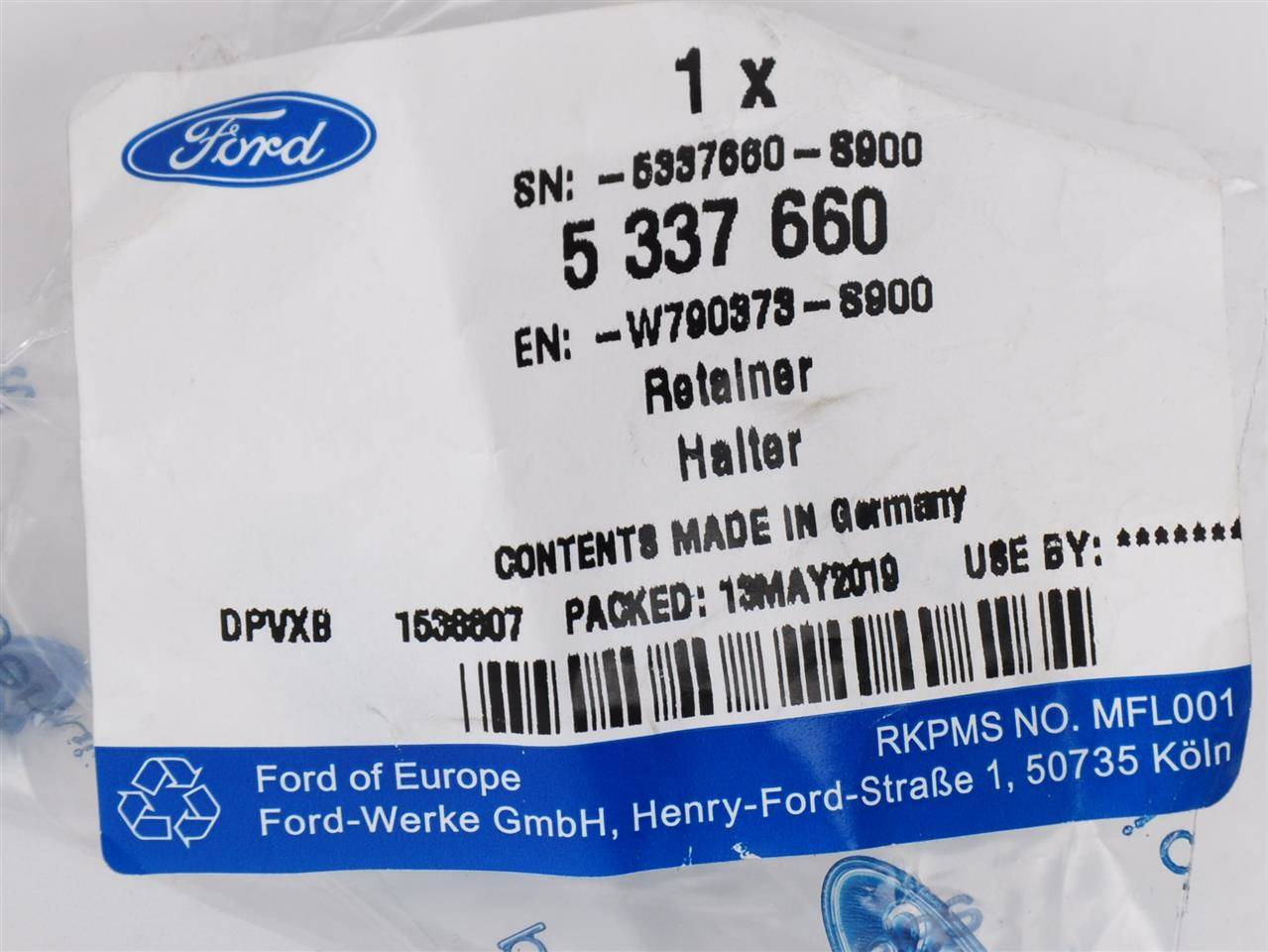 ZACISK OSŁONY PODWOZIA FOCUS 11-15 KUGA 16- _ 5337660 _ W790373-S900 ...