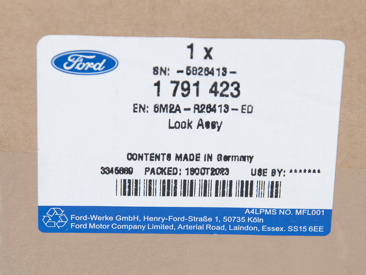 ZAMEK DRZWI LEWYCH TYLNYCH MONDEO 07-14 _ 1791423 _ 6M2A-R26413-ED ...