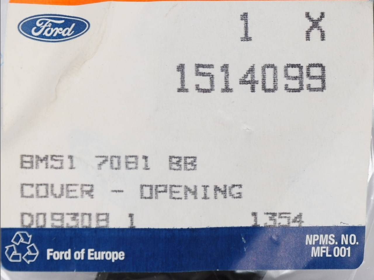 ZAŚLEPKA LEWA ZDERZAKA PRZÓD FOCUS 07-11 ST _ 1514099 _ 8M51-7081-BB ...