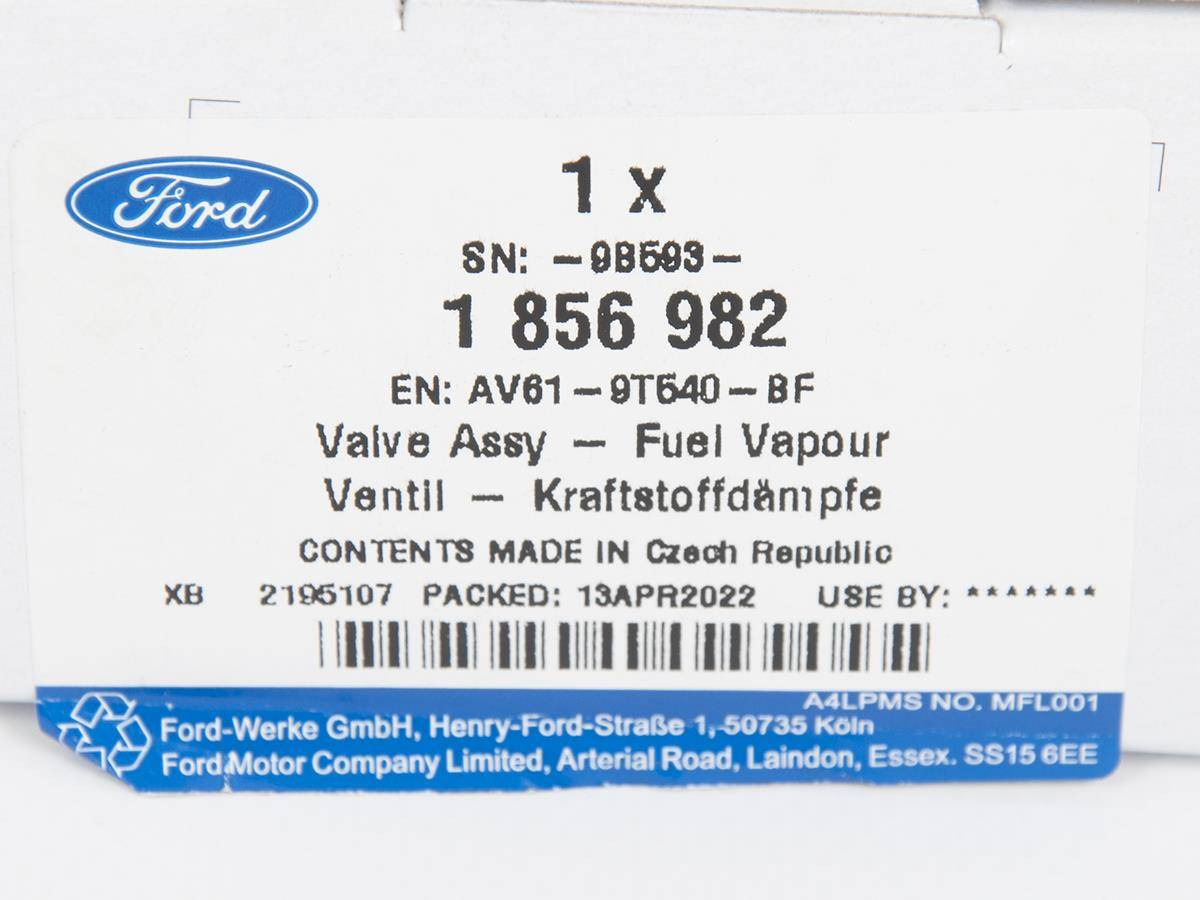 ZAWÓR PAR PALIWA S-MAX/GALAXY 10-15 MONDEO 10-14 _ 1856982 _ AV61-9T540 ...