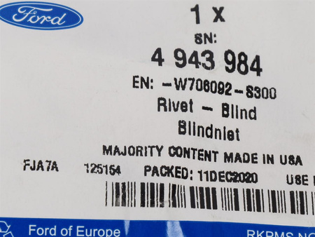 KOŁEK 6.65 X17.5 EDGE 15- MUSTANG 15- EXPLORER 20- _ 4943984 _ W706092 ...