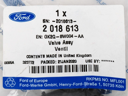 KRÓCIEC WODNY GŁOWICY 2,0L DIESEL TRANIST 14- /19- _ 2018613 _ GK2Q ...