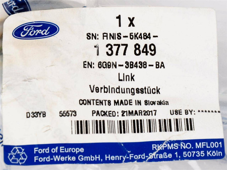 ŁĄCZNIK STABILIZATORA MONDEO MK4 S-MAX /GALAXY 06- _ 1377849 _ 6G9N ...