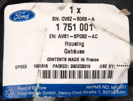 PODUSZKA SKRZYNI BIEGÓW FOCUS 11- 14- C-MAX 10- _ 1751001 _ AV61-6P082 ...