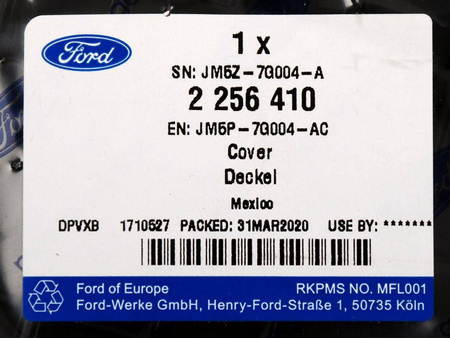 POKRYWA SKRZYNI BIEGÓW 8 SPEED MID RANGE AUTO _ 2256410 _ JM5P-7G004-AC ...