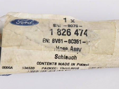 PRZEWÓD UKŁADU CHŁODZENIA 1.6 SIGMA GTDI FOCUS _ 1826474 _ BV61-8C351 ...