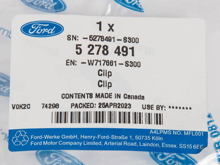 SPINKA LISTWY DESKI RODZIELCZEJ MUSTANG ECOSPORT _ 5278491 _ W717661 ...