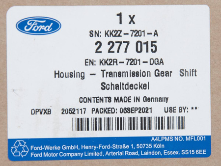 WYBIERAK SKRZYNI BIEGÓW TRANSIT 19- CUSTOM 19- _ 2277015 _ KK2R-7201 ...