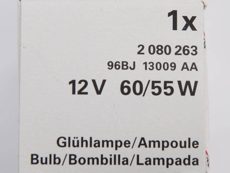 ŻARÓWKA H4 FORD/MOTORCRAFT _ 2080263 _ 96BJ-13009-AA | ŻARÓWKI ...